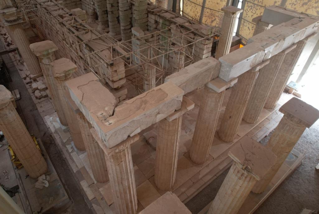 Ναός Επικούριου Απόλλωνα στις Βάσσες / Ακόμη ένα βήμα στην αποκατάσταση ...