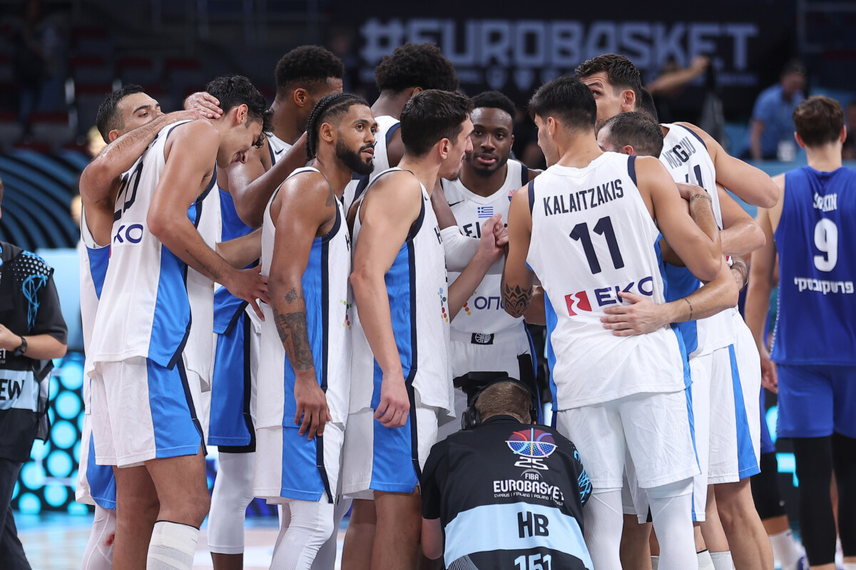 Eurobasket 2025 / Πότε παίζουν Ελλάδα - Λιθουανία - Τα ζευγάρια στους 8 ...